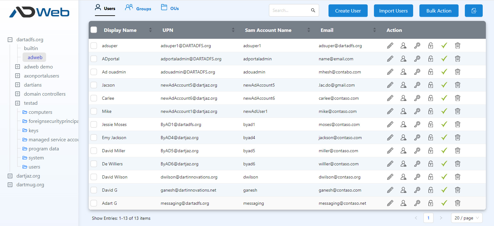Getting Started with AD Web - Docs